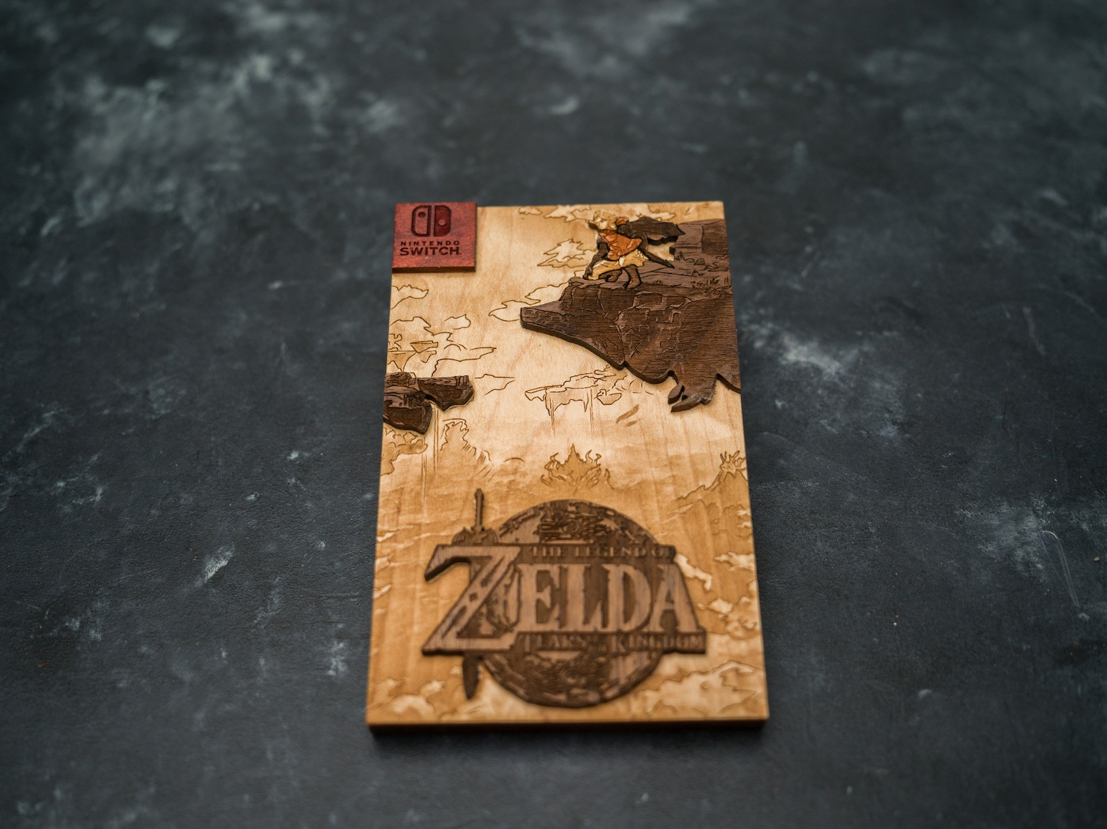 Wooden Zelda Tears of the Kingdom Nintendo Switch - Etsy