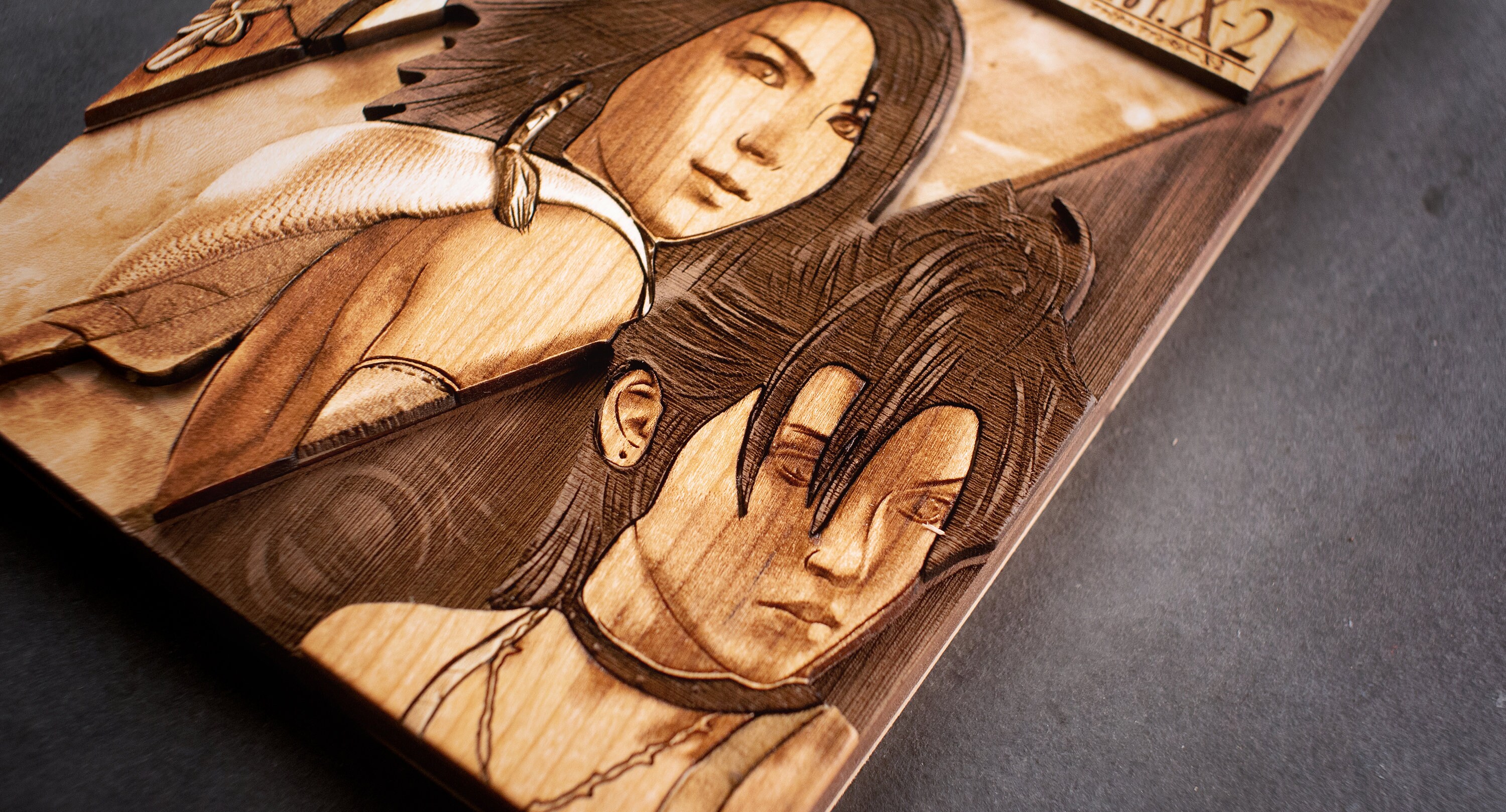 Wooden Final Fantasy X 2 Playstation 2 / PS2 Cartridge - Etsy