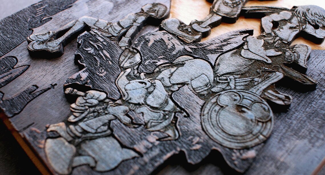 Wooden Kingdom Hearts Playstation 2 / PS2 Cartridge - Etsy