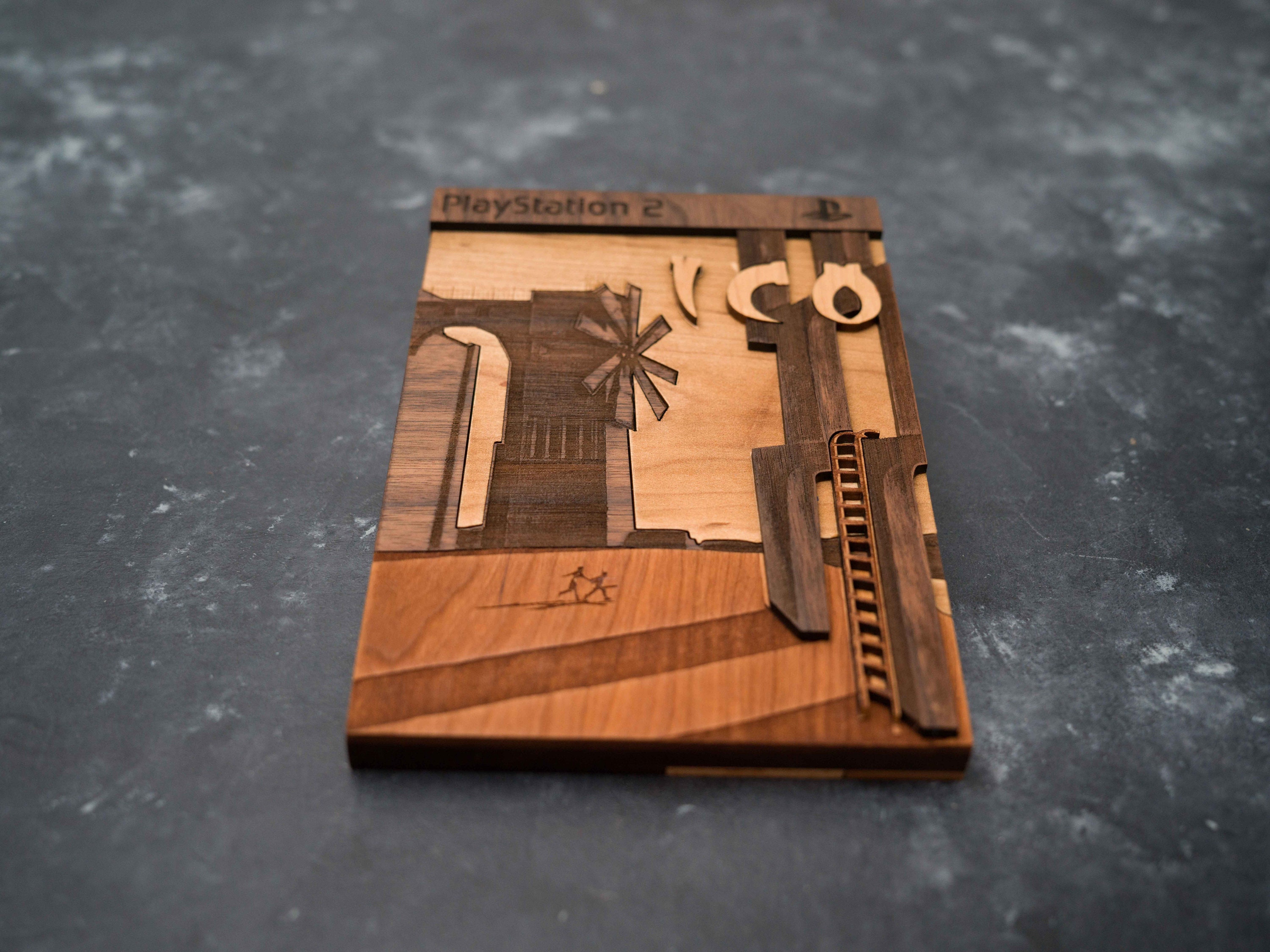 Wooden ICO Playstation 2 / PS2 Cartridge - Etsy
