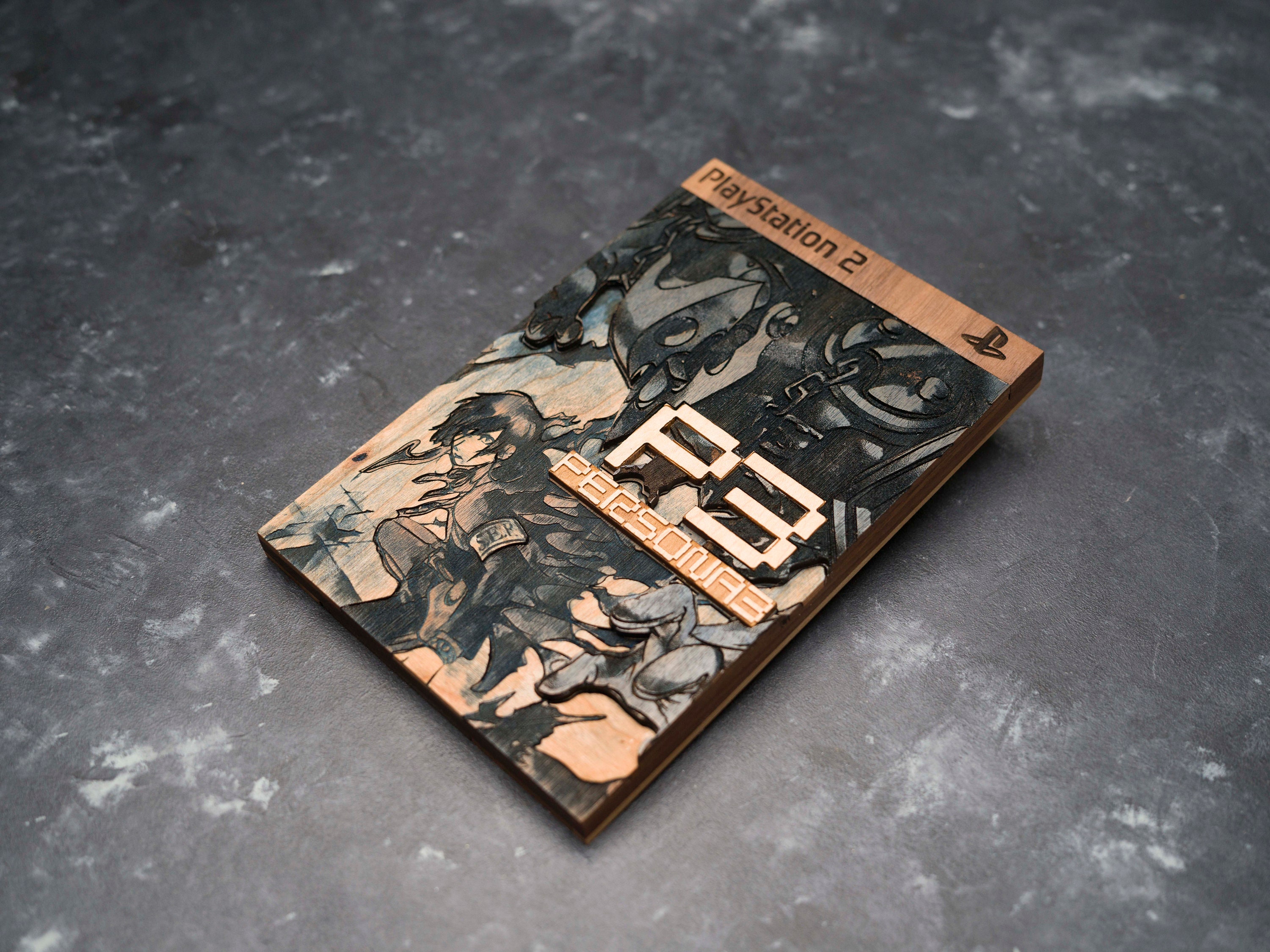Wooden Persona 3 Playstation 2 / Ps2 - Etsy