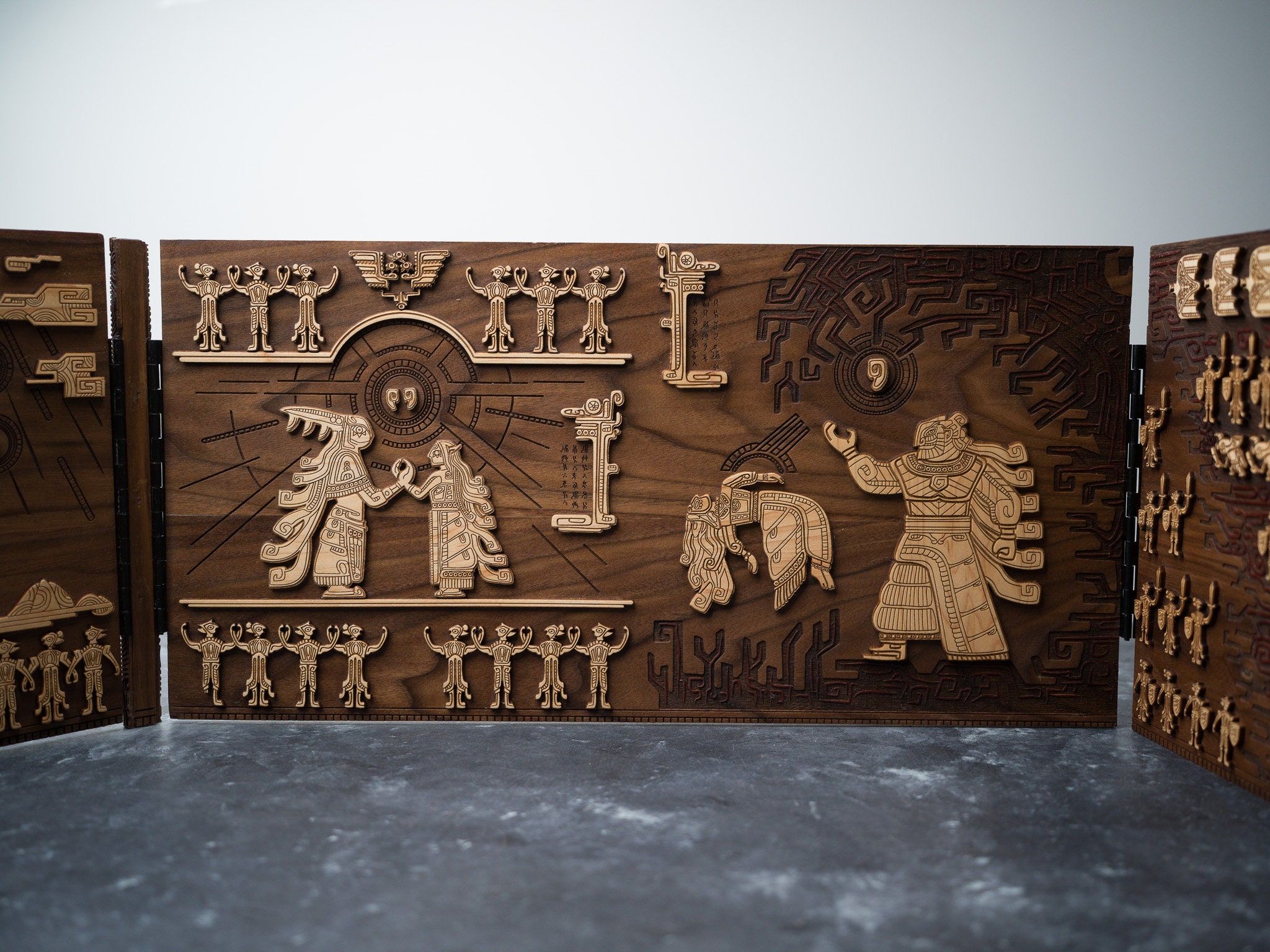 Wooden Zelda Tears of the Kingdom Mural - Etsy UK