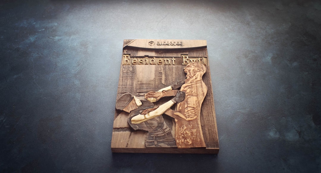 Wooden Resident Evil Gamecube Cartridge - Etsy