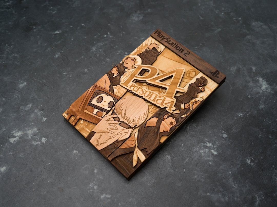 Wooden Persona 4 Playstation 2 / Ps2 - Etsy