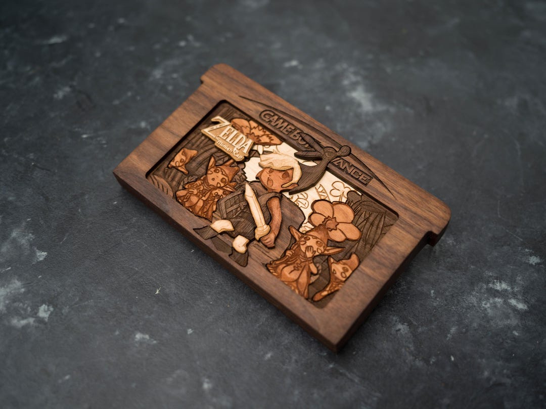 Wooden the Legend of Zelda: the Minish Cap for the Gameboy Advance ...