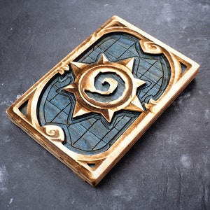 Custom Wooden Hearthstone Cards - Etsy