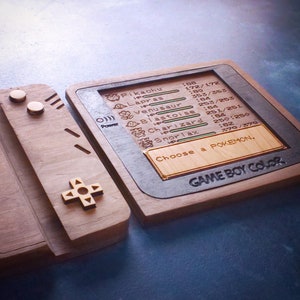 Custom Pokemon Red/blue Menu Screen - Etsy