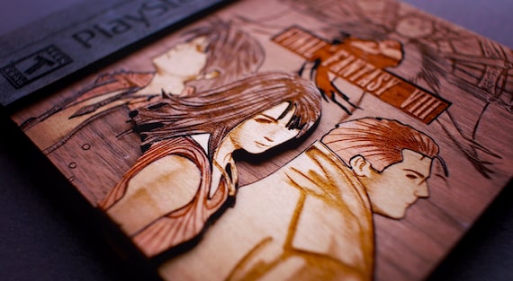 Wooden Final Fantasy VIII Playstation Cartridge | Etsy