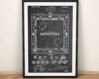 Board game art | Etsy