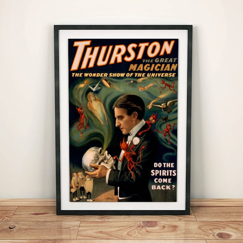Vintage Magic Poster - Etsy
