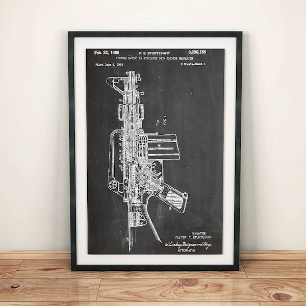 M16 Poster - Etsy