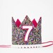 7th Birthday Crown 7th Birthday Hat 7th Birthday Girl Outfit 7th ...