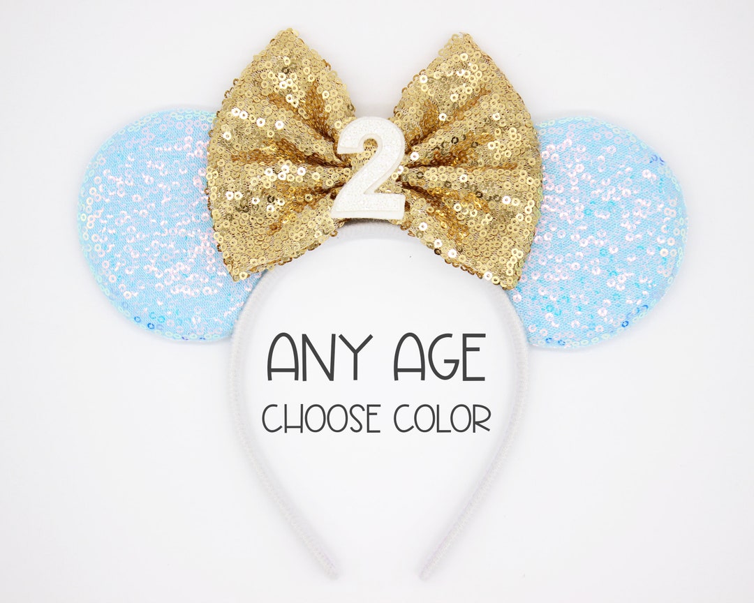 Birthday Mouse Ears Birthday Party Ears Any Age Birthday Magic Mouse ...