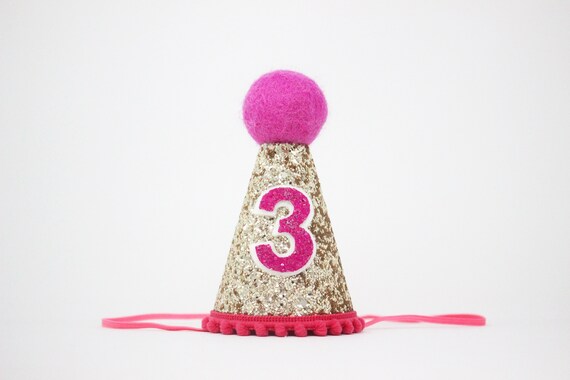 3rd Birthday Hat 3rd Birthday Party Hat 3rd Birthday - Etsy