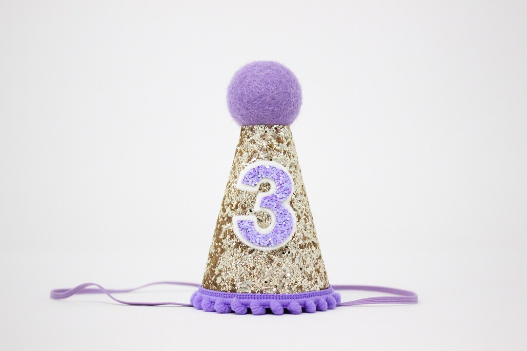 3rd Birthday Hat 3rd Birthday Party Hat 3rd Birthday - Etsy