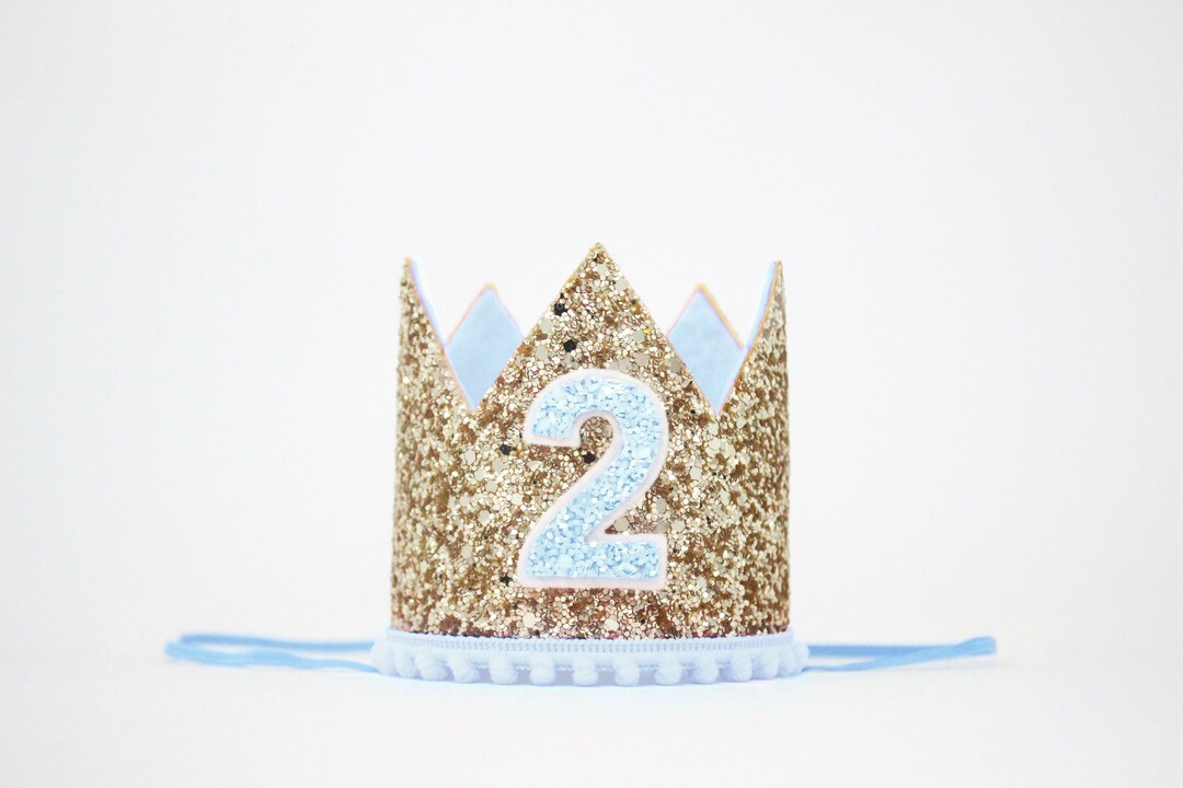 2nd Birthday Crown | 2nd Birthday Hat | 2nd Birthday Boy Outfit | 2nd ...