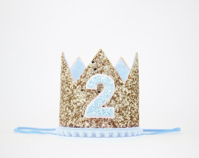 2nd Birthday Crown 2nd Birthday Hat 2nd Birthday Boy - Etsy
