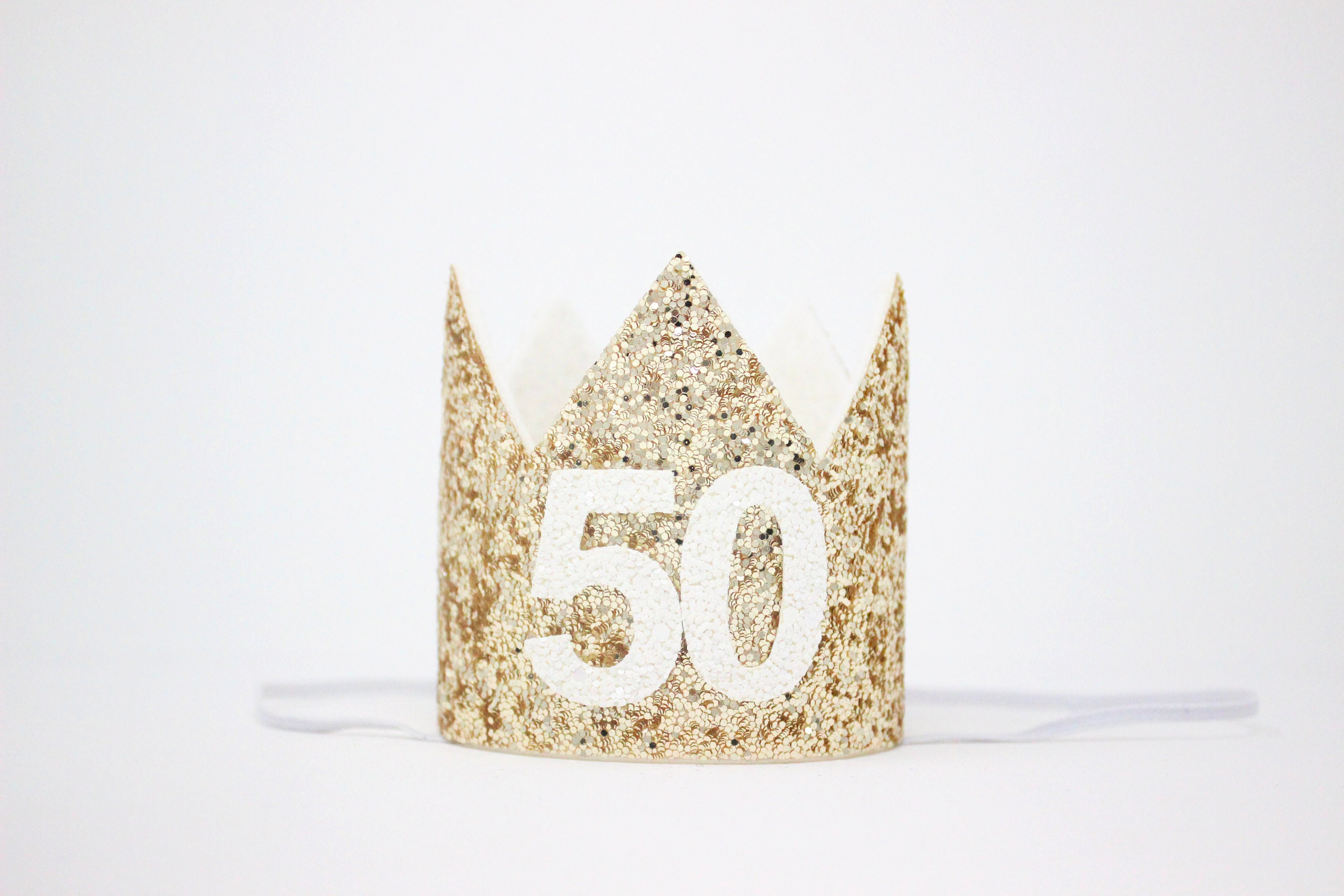 50th Birthday Crown 50th Birthday Hat 50th Birthday Party - Etsy