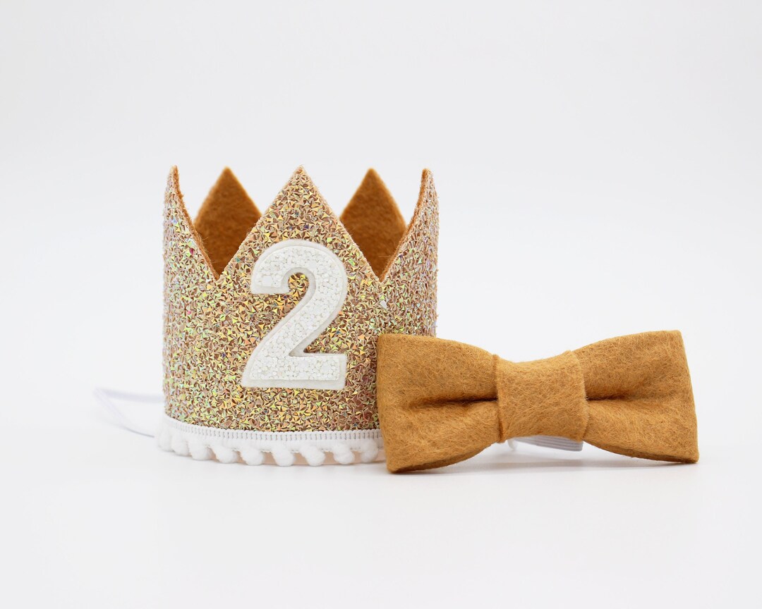 2nd Birthday Crown Second Birthday Crown 2nd Birthday Boy - Etsy