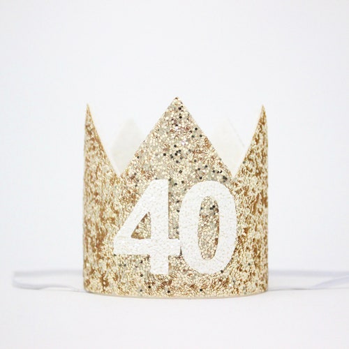 40th Birthday Crown Tiara for Women 40th Birthday | Etsy