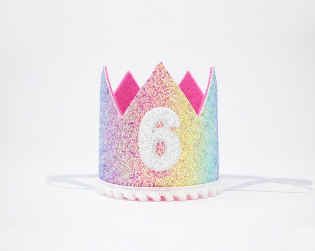 6th Birthday Crown | Six Birthday Crown | 6th Birthday Girl Outfit ...