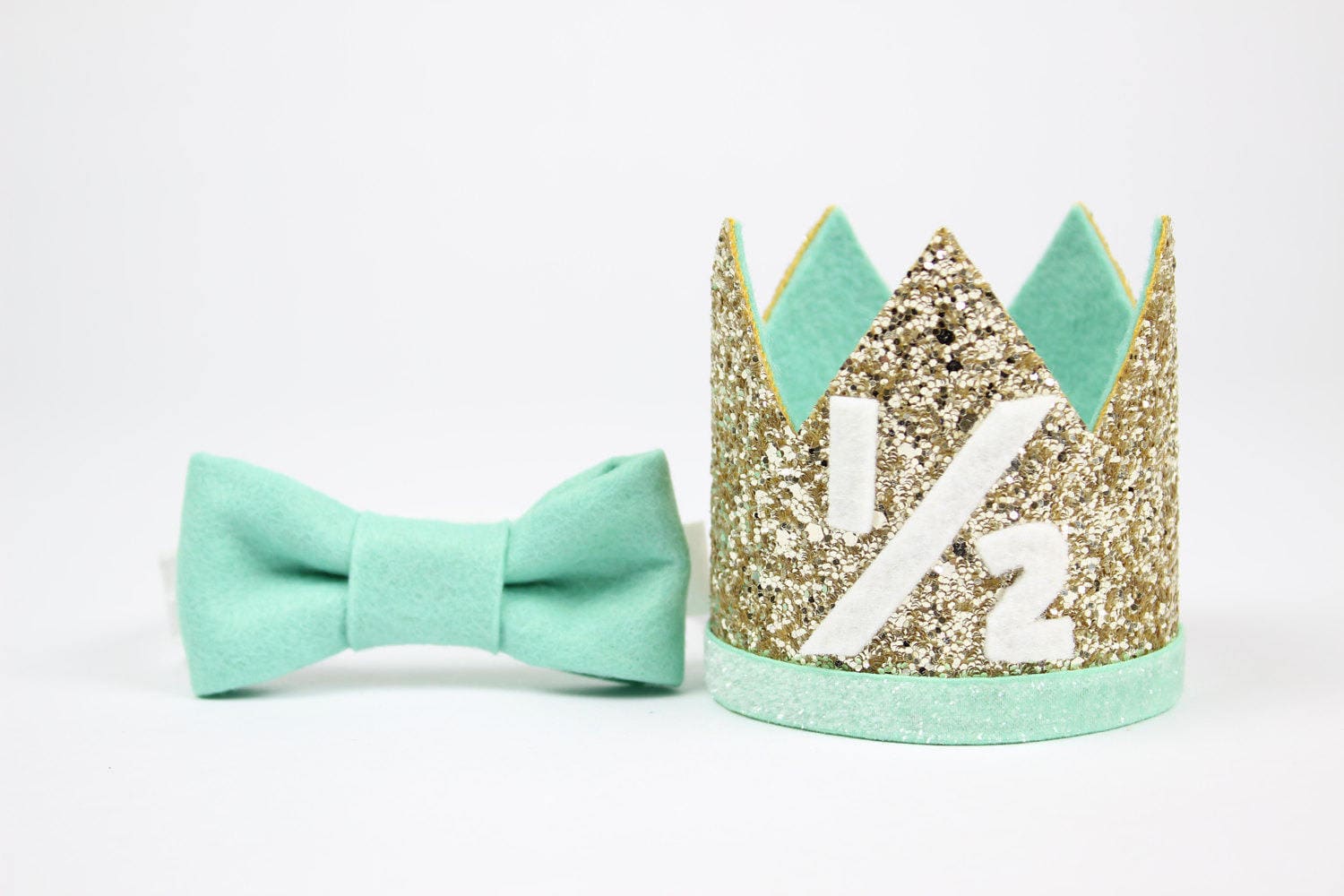 1/2 Birthday Crown Half Birthday Outfit Half Birthday | Etsy