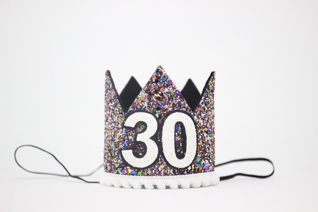 30th Birthday Crown | 30th Birthday Hat | 30th Birthday Party | 30th ...