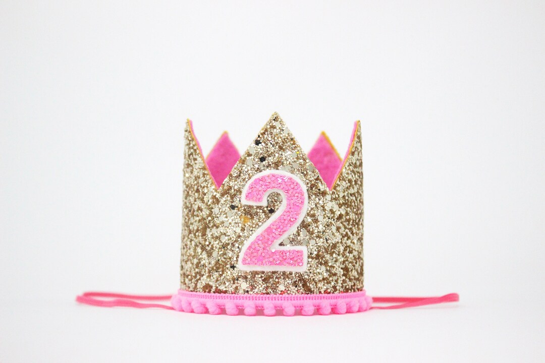 2nd Birthday Crown | 2nd Birthday Hat | 2nd Birthday Girl Outfit | 2nd ...