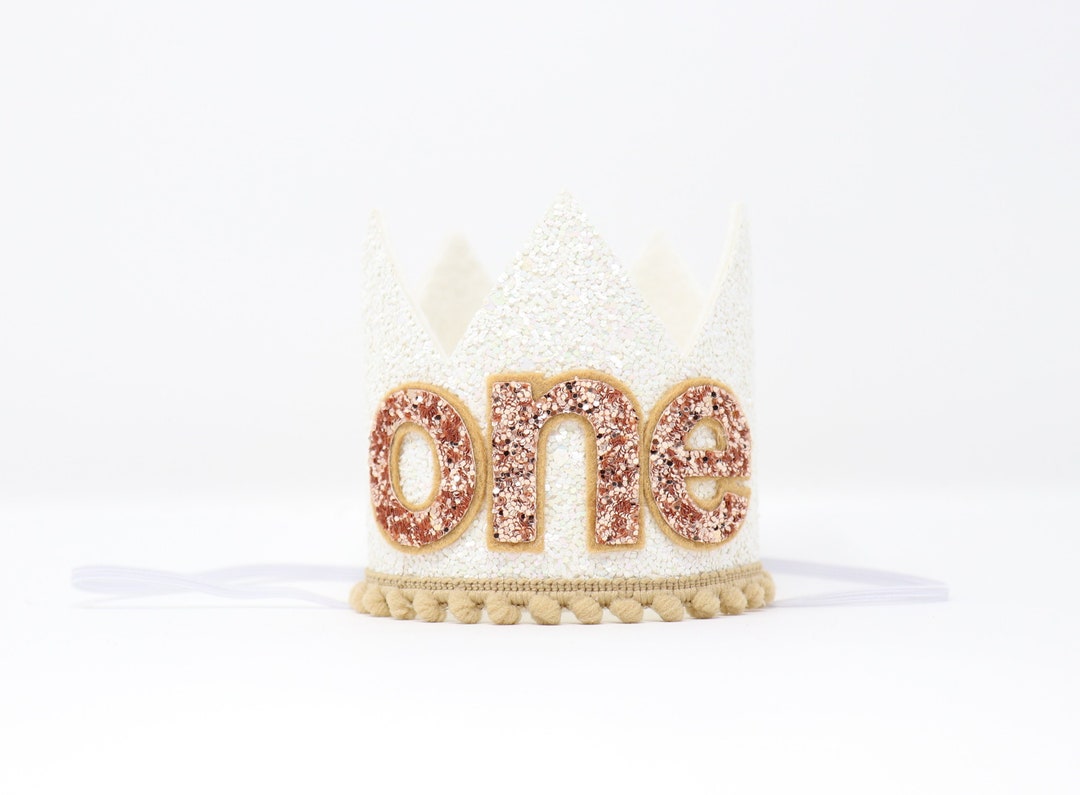 First Birthday Crown 1st Birthday Crown 1st Birthday Girl One Birthday ...