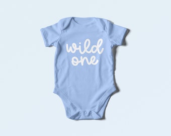 Wild One Birthday Outfit, 1st Birthday Shirt, Animal Jungle Safari Zoo ...