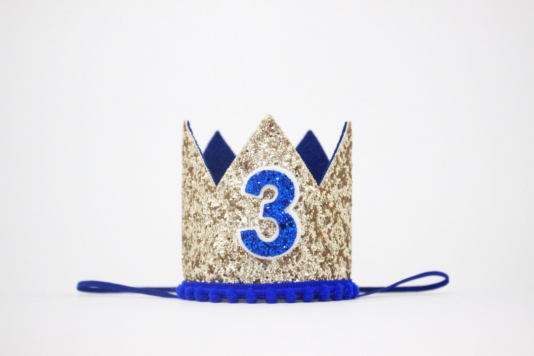 3rd Birthday Crown 3rd Birthday Hat 3rd Birthday Boy - Etsy