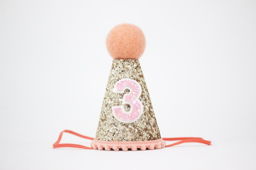 3rd Birthday Hat | 3rd Birthday Party Hat | 3rd Birthday Outfit Girl ...