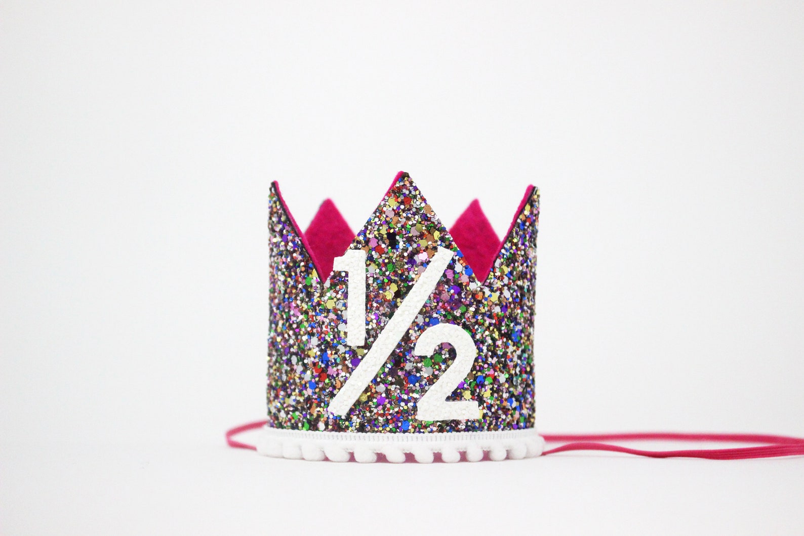 1/2 Birthday Crown Half Birthday Outfit Girl Half Birthday - Etsy