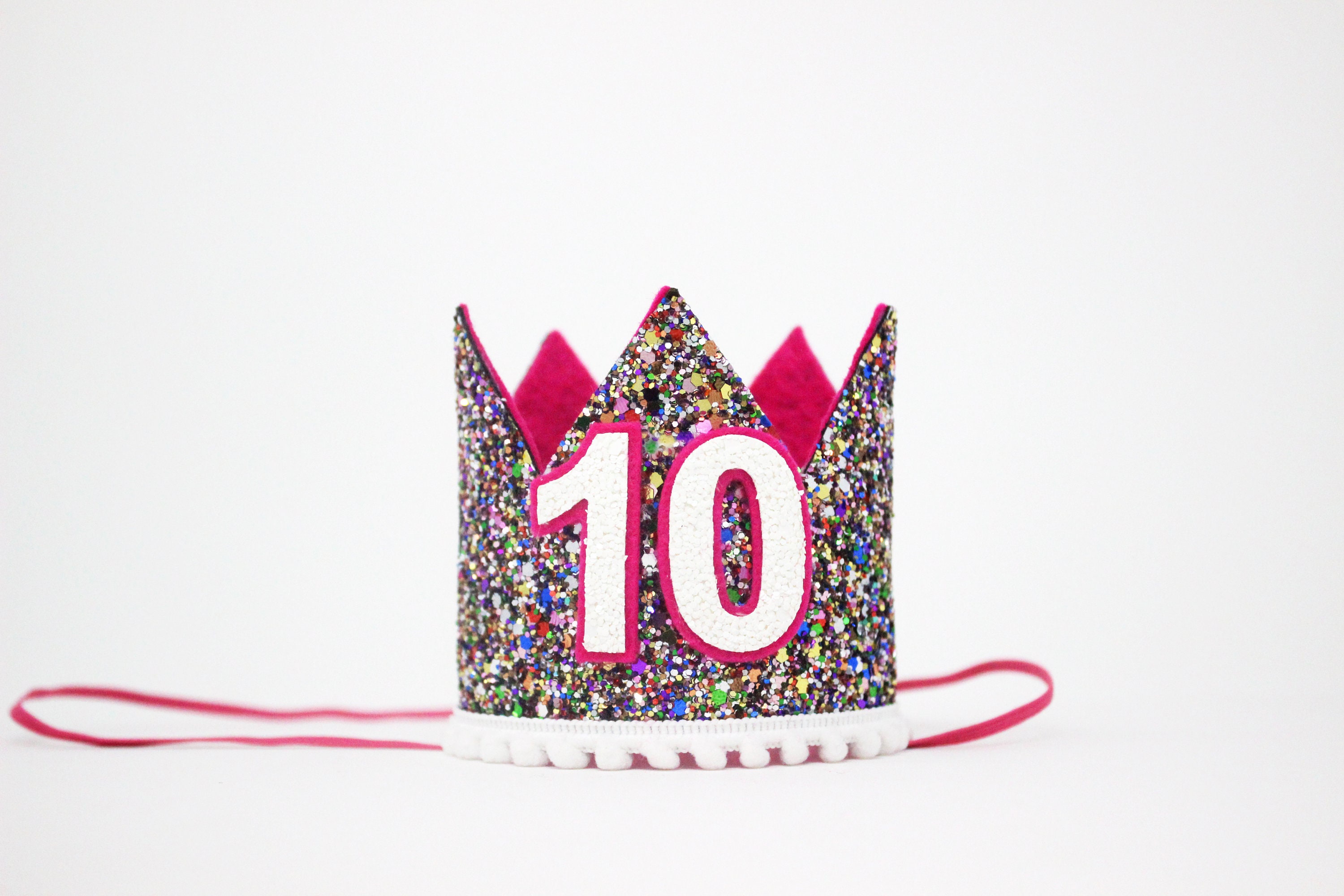 10th Birthday Crown 10th Birthday Hat 10th Birthday Girl - Etsy