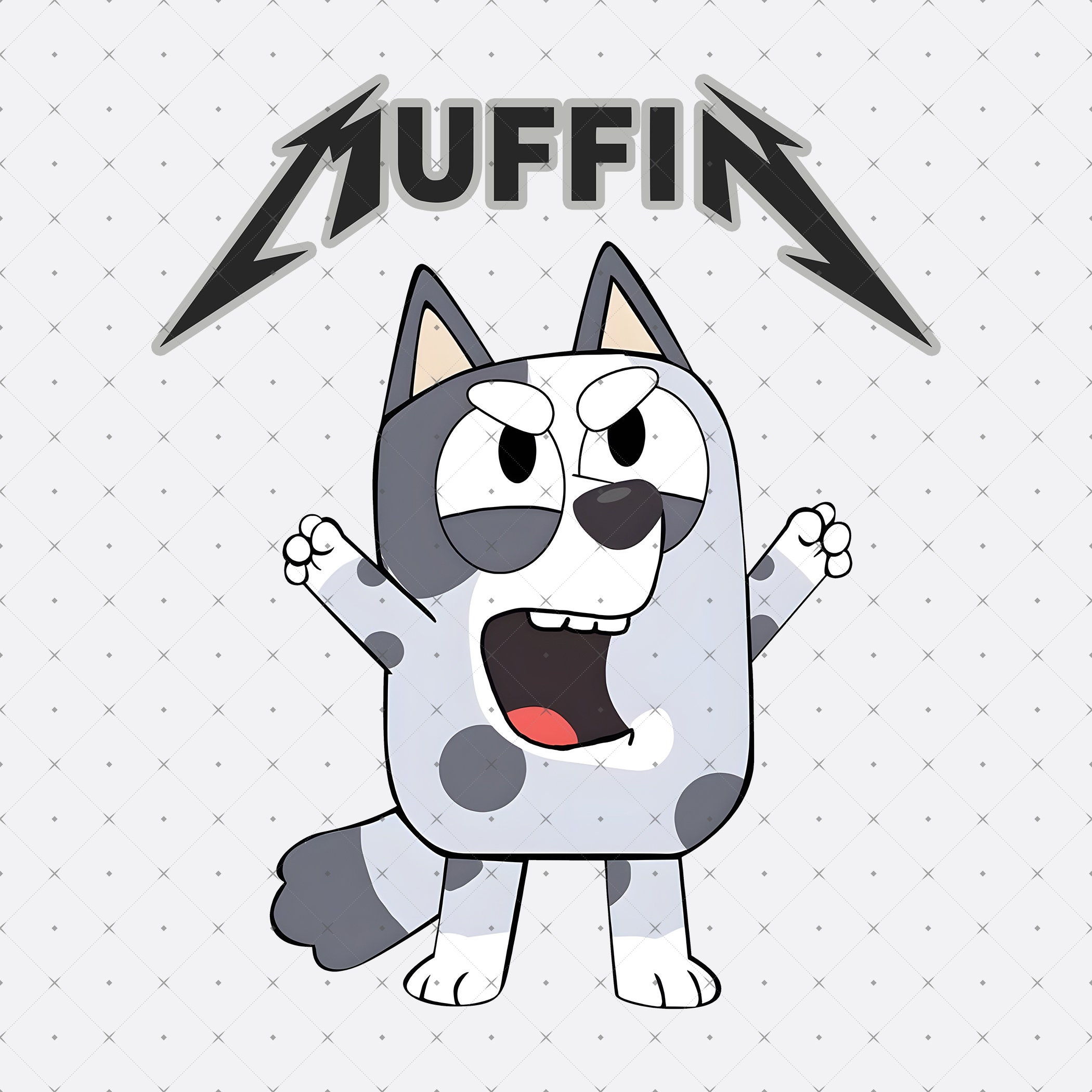 Muffin Metal Png, Bluey Muffin Png, Muffin My Chemical Romance Png ...