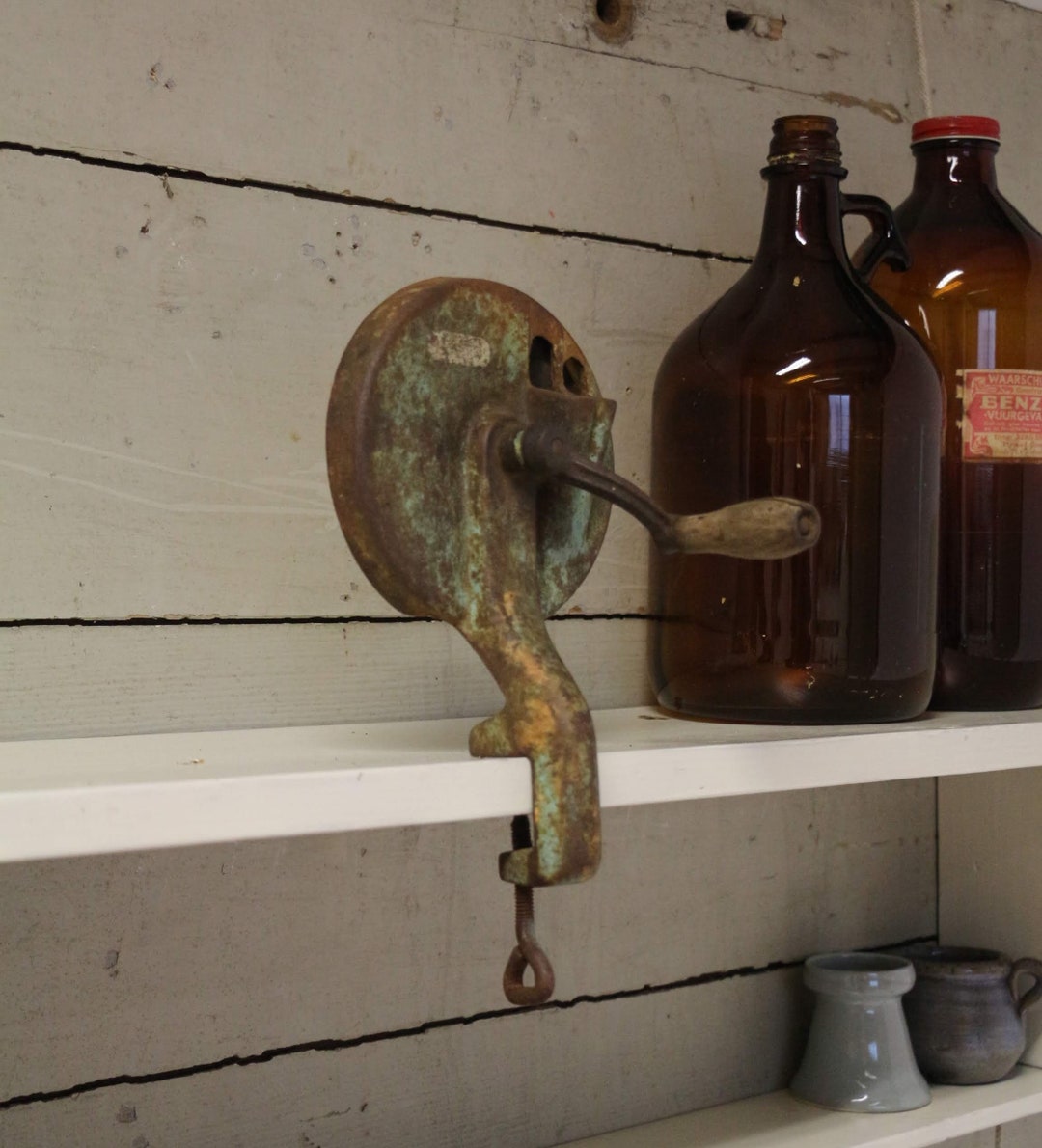 Antique Industrial Bean Cutter-sturdy Vintage - Etsy