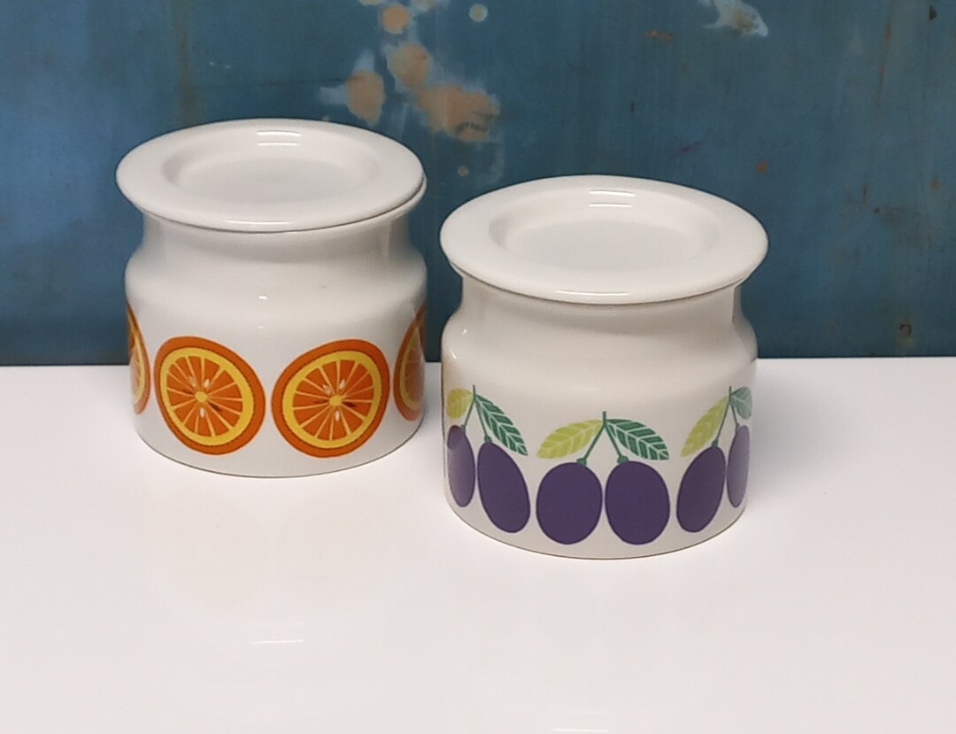Arabia Pomona Jar Jam Jar Lid Jar Finland - Etsy UK