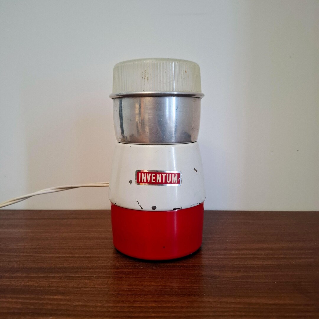 Vintage Electric Coffee Grinder - Inventum - Type GK1 - Red - Etsy