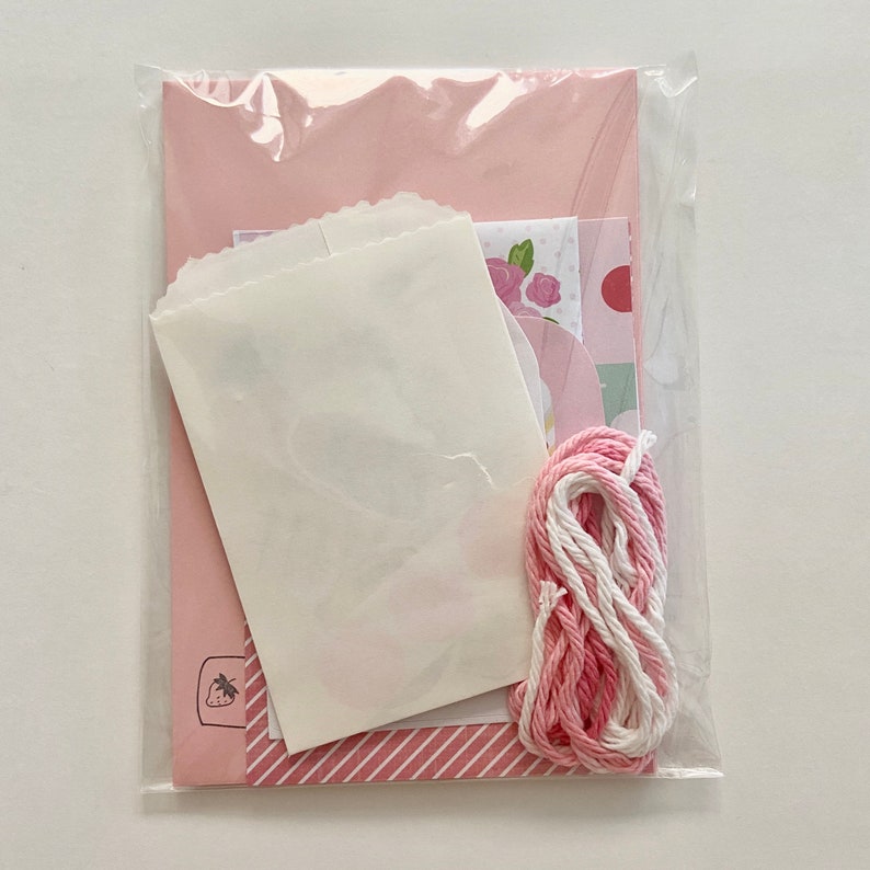 Pink Themed Penpal/ Snail Mail Kit Letter Writing Kit | Etsy