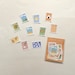 Postage Stamp Sticker Pack - 10 Stickers - Aesthetic Stickers - Cute ...