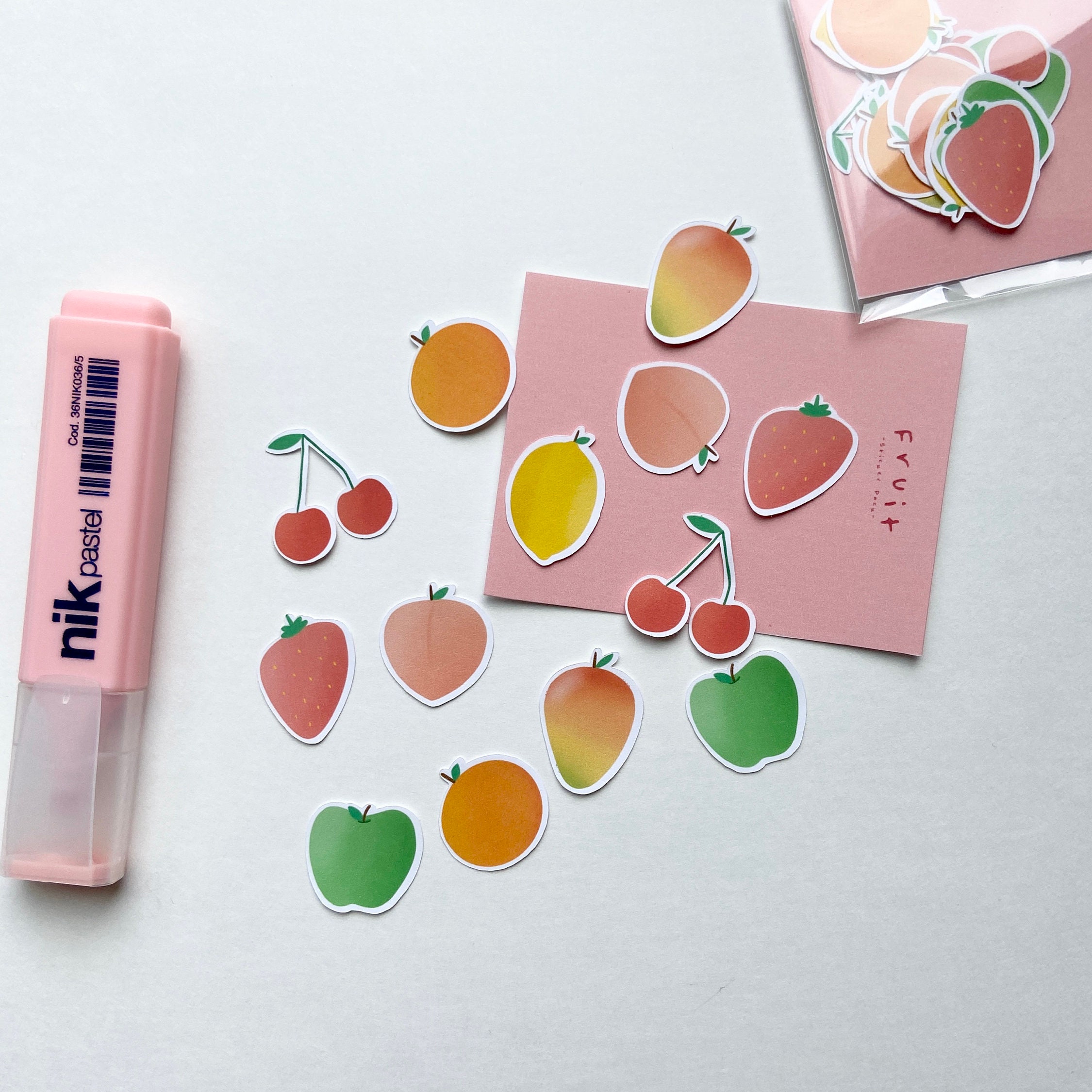 Stickers Paper & Party Supplies 12 pcs Journal Stickers Penpal Supplies ...