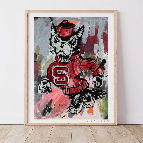 Nc State Wolf - Etsy