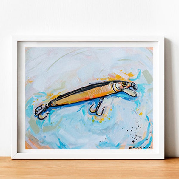 Shad Print - Etsy
