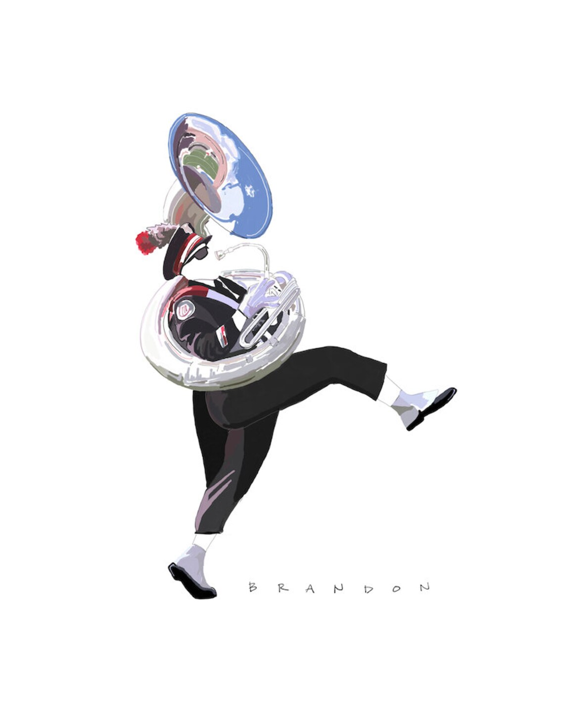 Ohio State University Buckeyes I-dotter dotting the - Etsy