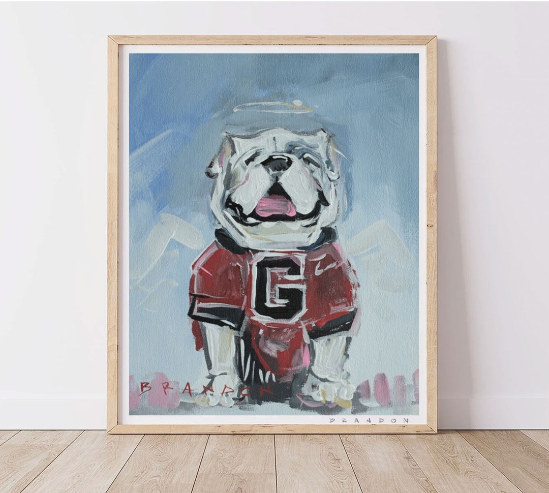 Georgia Bulldogs "angel Uga" by Brandon Thomas | Officially Licensed ...