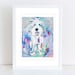 Sheepadoodle Doodle Painting Print D029 - Etsy