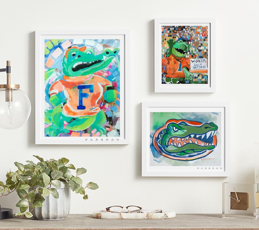 Florida Gators 3-piece Gallery Wall Print Collection by Brandon Thomas ...