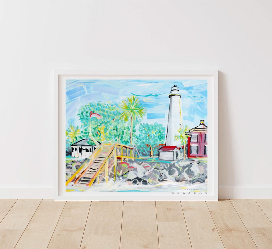 St. Simons Island "lighthouse at Neptune Park" Coastal Georgia by ...