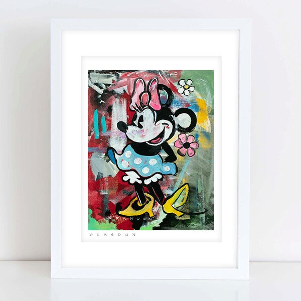 Minnie Painting - Etsy