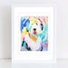 Doodle Sheepadoodle Otis Painting Print - Etsy